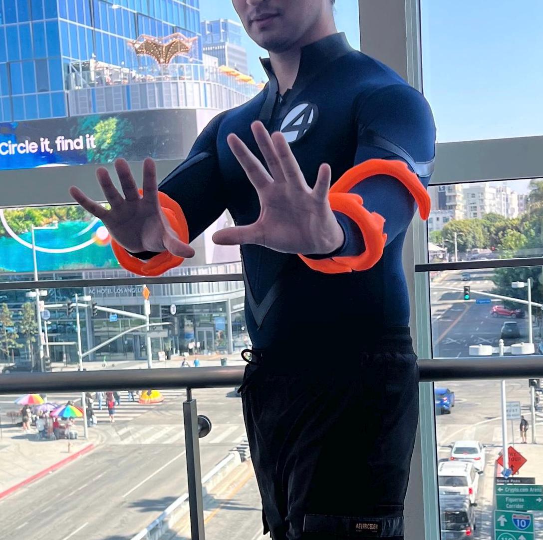 Human Torch/ Cosplay Fire Gauntlets - 3D Print - Etsy