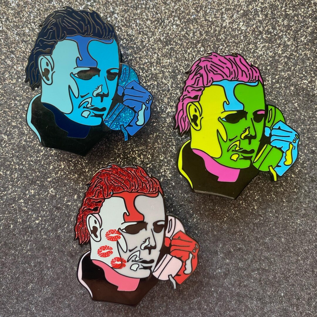 Phone Invader Enamel Pins - Etsy