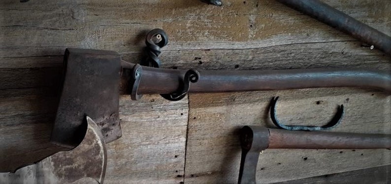 Blacksmithed Sword Holder - Etsy