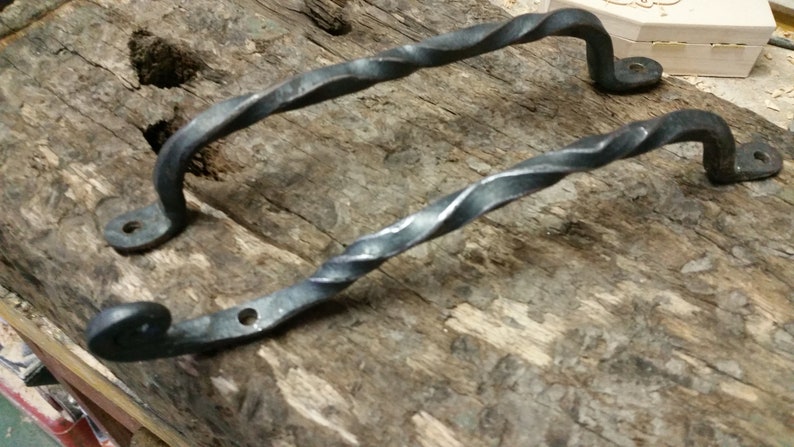 Hand Forged Celtic Door/Cabinet Handle | Etsy