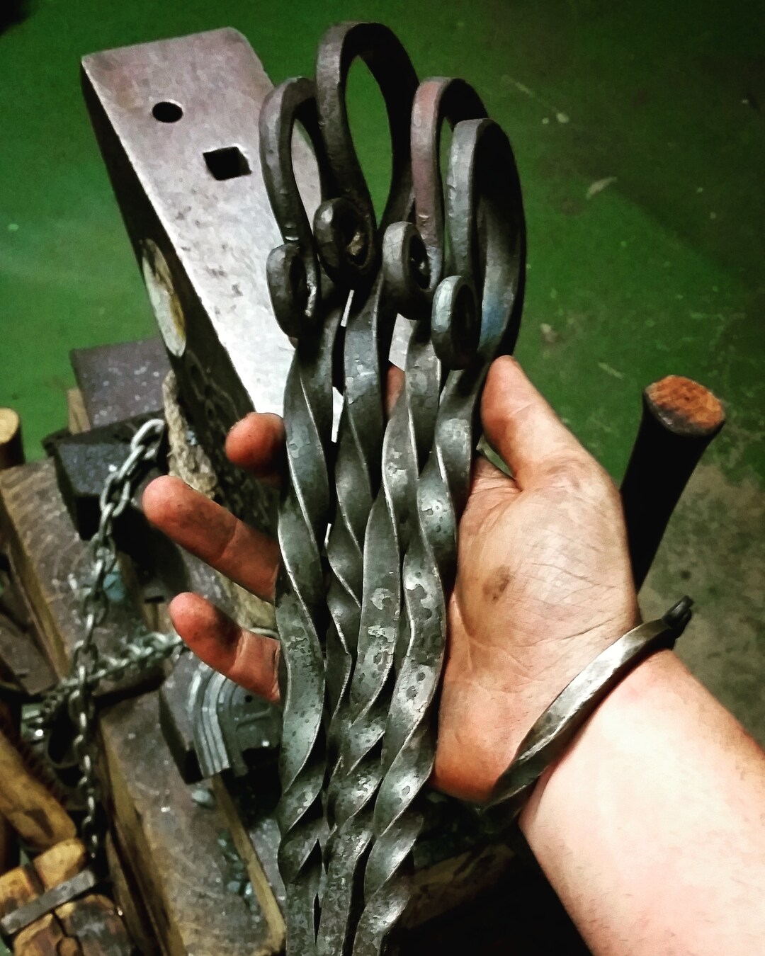 Hand Forged Viking Tent Peg - Etsy