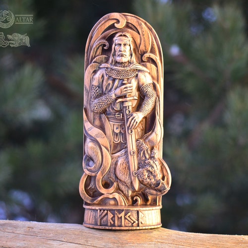 Freyr God Freyr Statue Viking God Norse Pantheon Viking - Etsy