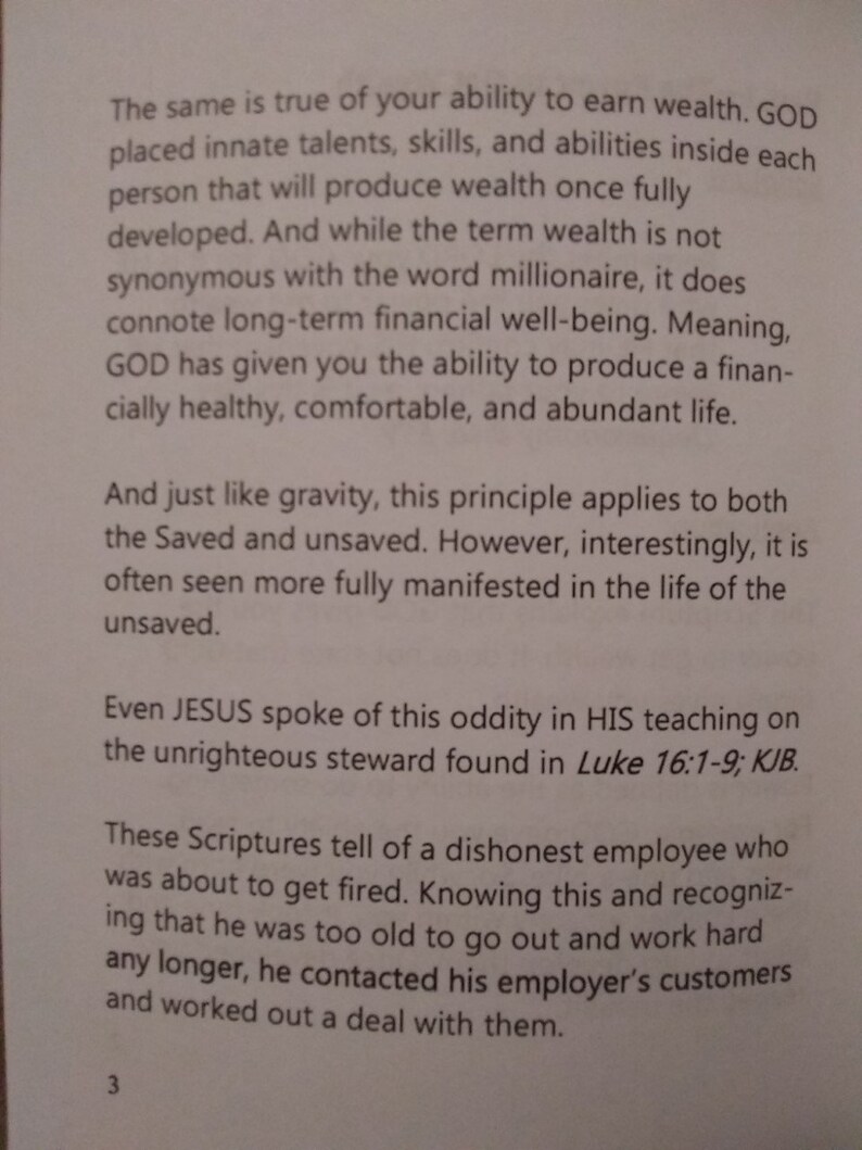 Financial Blessings From the LORD - Etsy