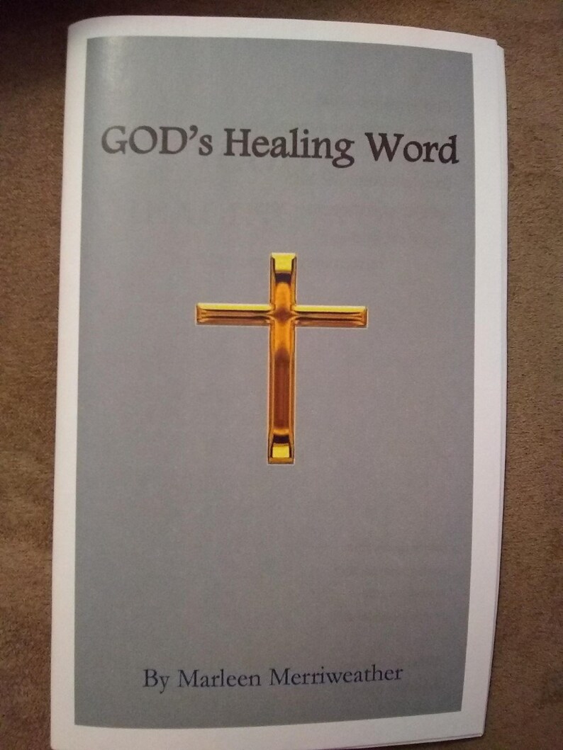 GOD'S Healing Word 1 Booklet - Etsy