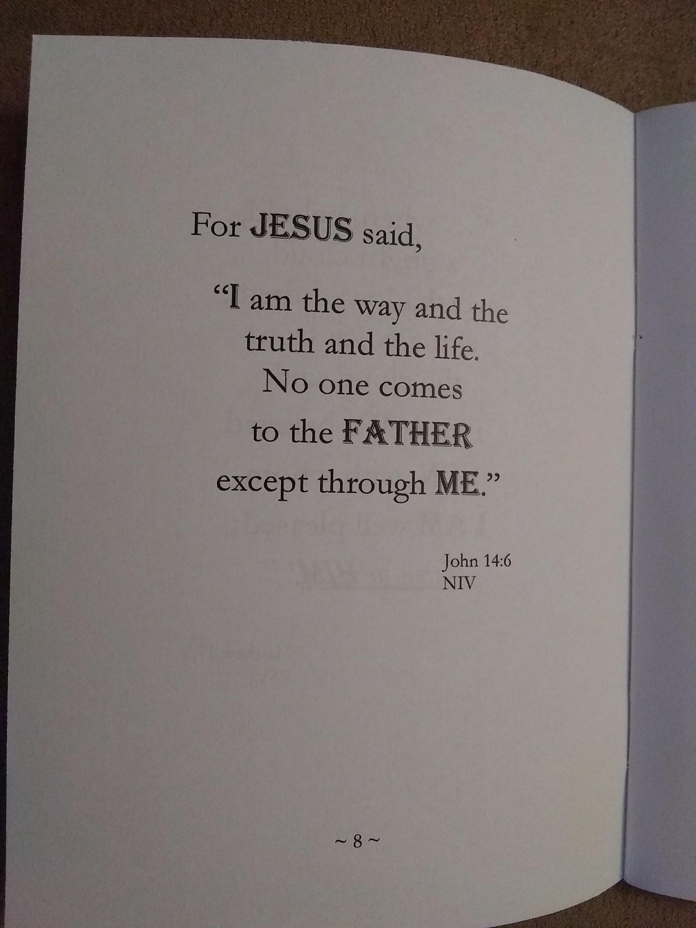 Christian tract booklet Perfect to share with others - Etsy.de