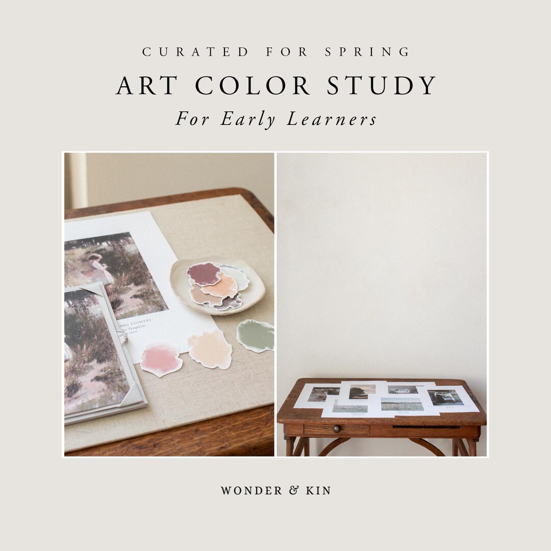 Art Color Study for Early Learners - Etsy