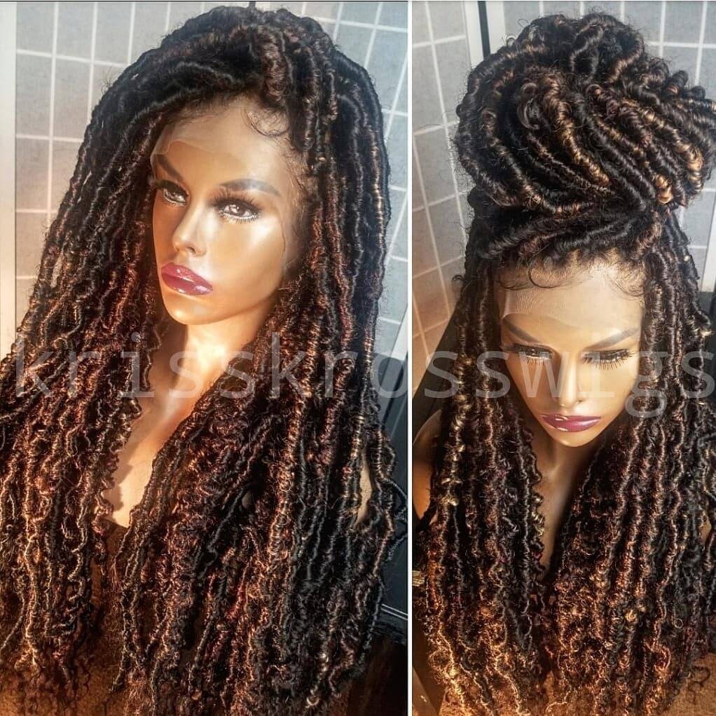 Full Lace Distress Locs - Etsy