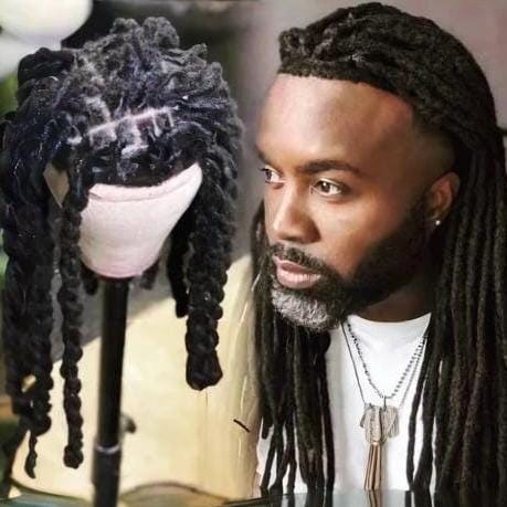 Men's Hair System | Natural Hairline Toupee | Custom Lace Wig for Men ...