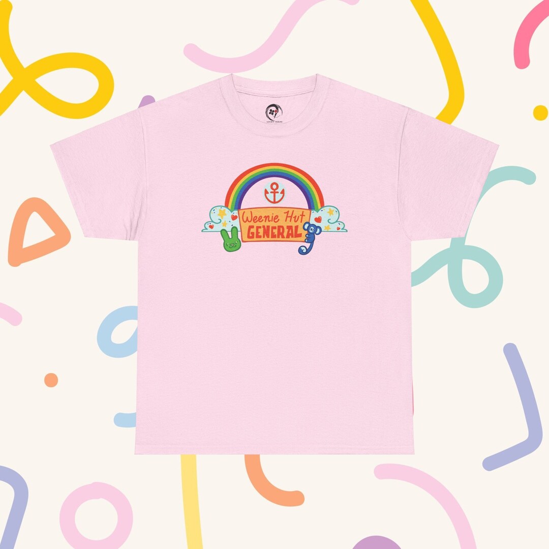 Weenie Hut General Unisex T-shirt | Cute Cartoon Tshirt | Funny Cartoon ...