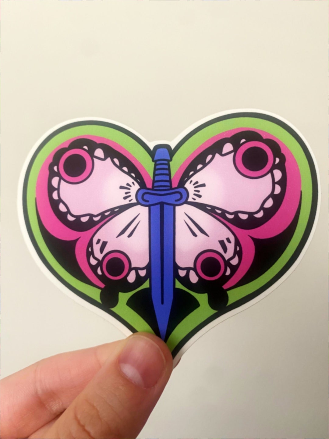 Anime Butterfly Sticker | JJBA Part 6 | Jolyne Cujoh | Waterproof ...
