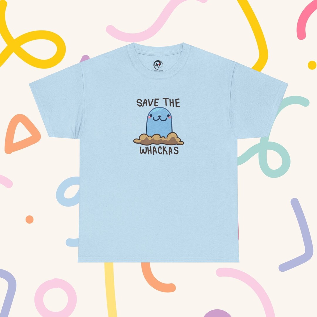 Save the Whackas! | Retro Gaming Shirt | TTYD Tshirt | Whacka | Cute ...