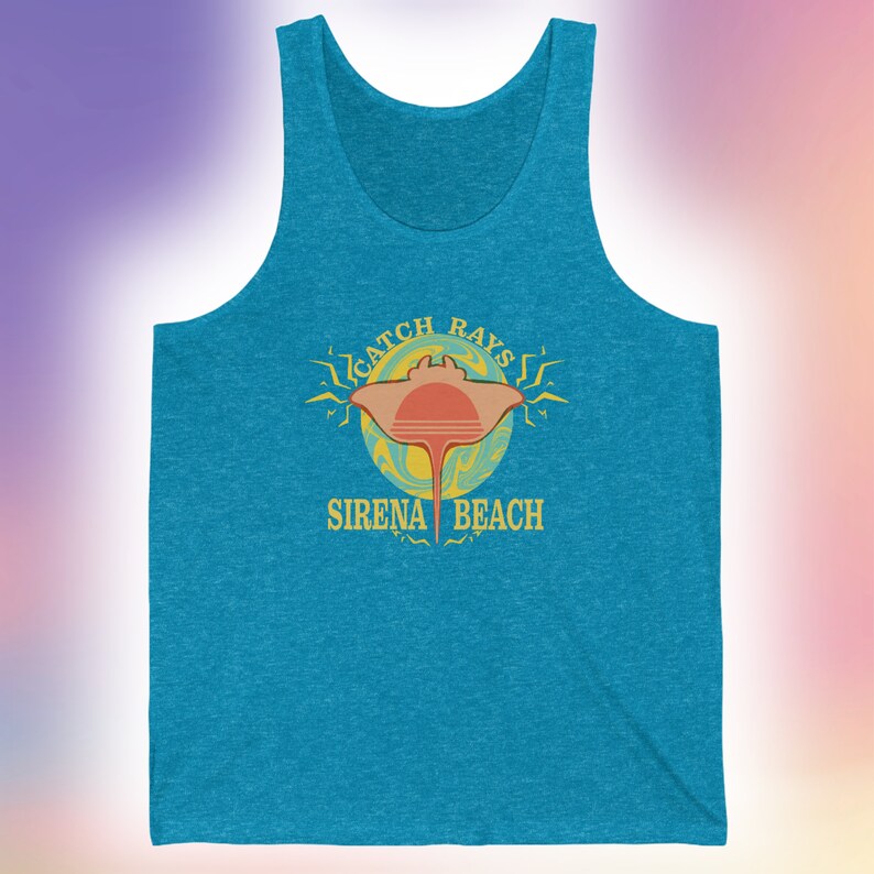 Super Mario Sunshine Isle Delfino Tank Top Sirena Beach Phantamanta ...