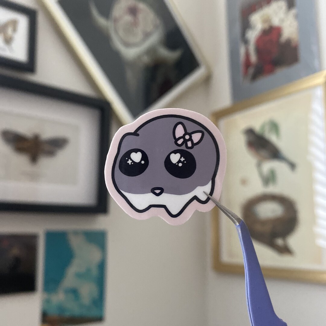 Sad Hamster Meme Sticker I'm Just a Girl Hampter Sticker Glossy, Vinyl ...