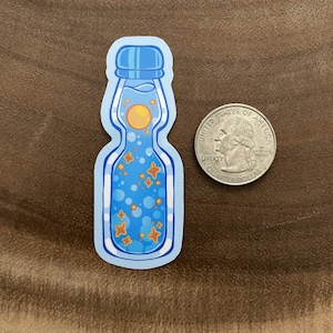 Ramune Japanese Soda Sticker| Japanese Snack Sticker | Glossy, Vinyl ...
