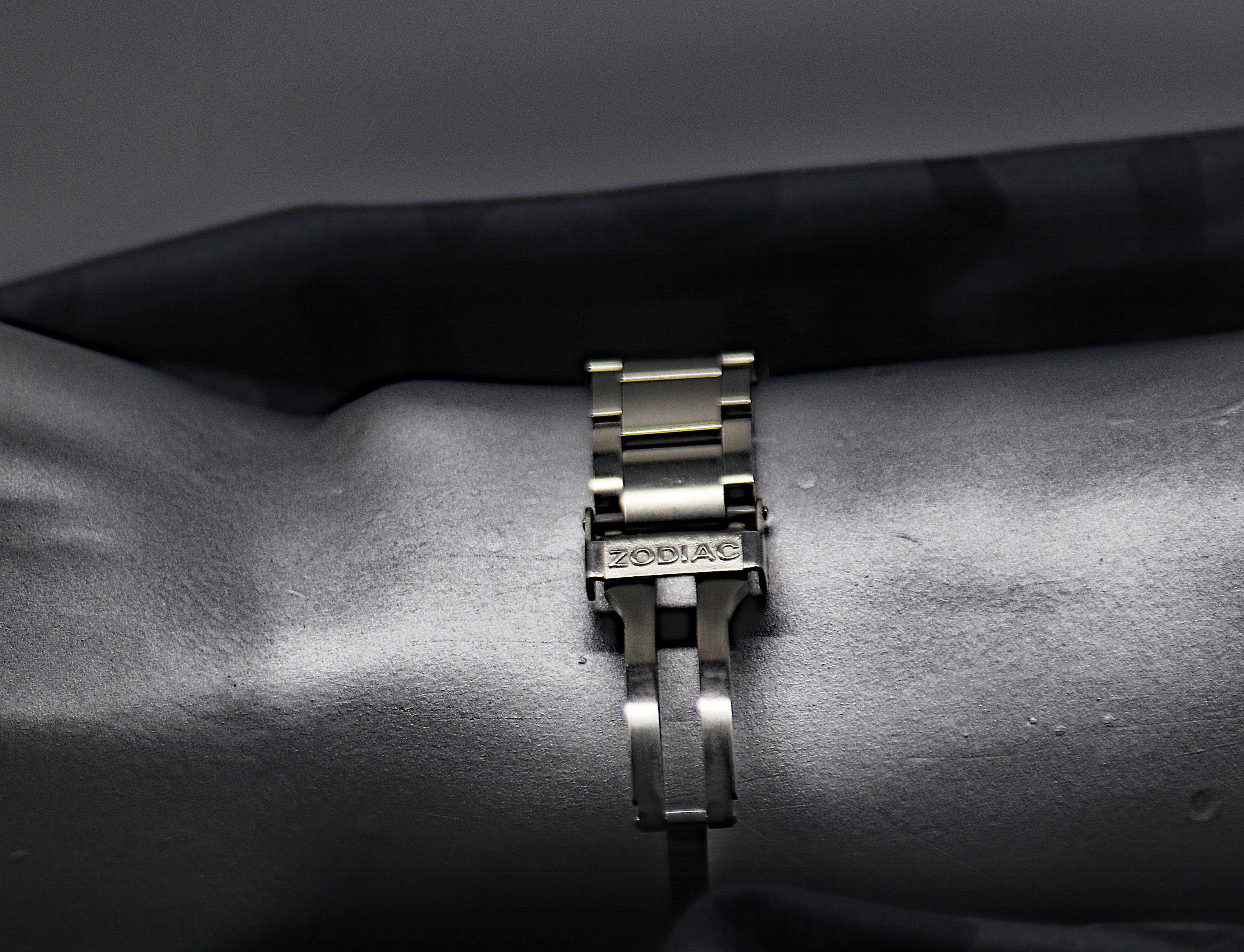 Vintage Zodiac Men's Watch Light Blue Face Dark Blue Movable Bevel - Etsy