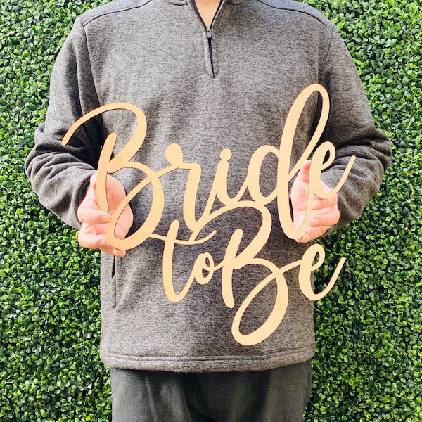 Bride to Be Backdrop - Etsy