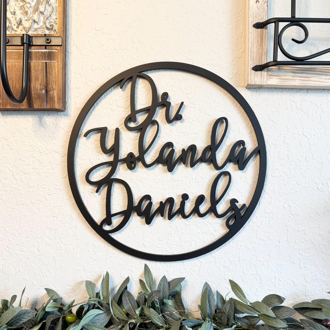 Custom Doctor Office Sign: Laser Cut Birch Plywood, Modern Decor - Etsy