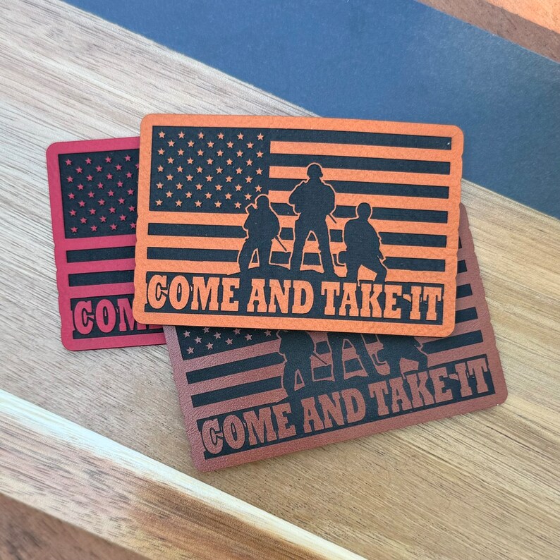 Come and Take It Hat Patch - Etsy