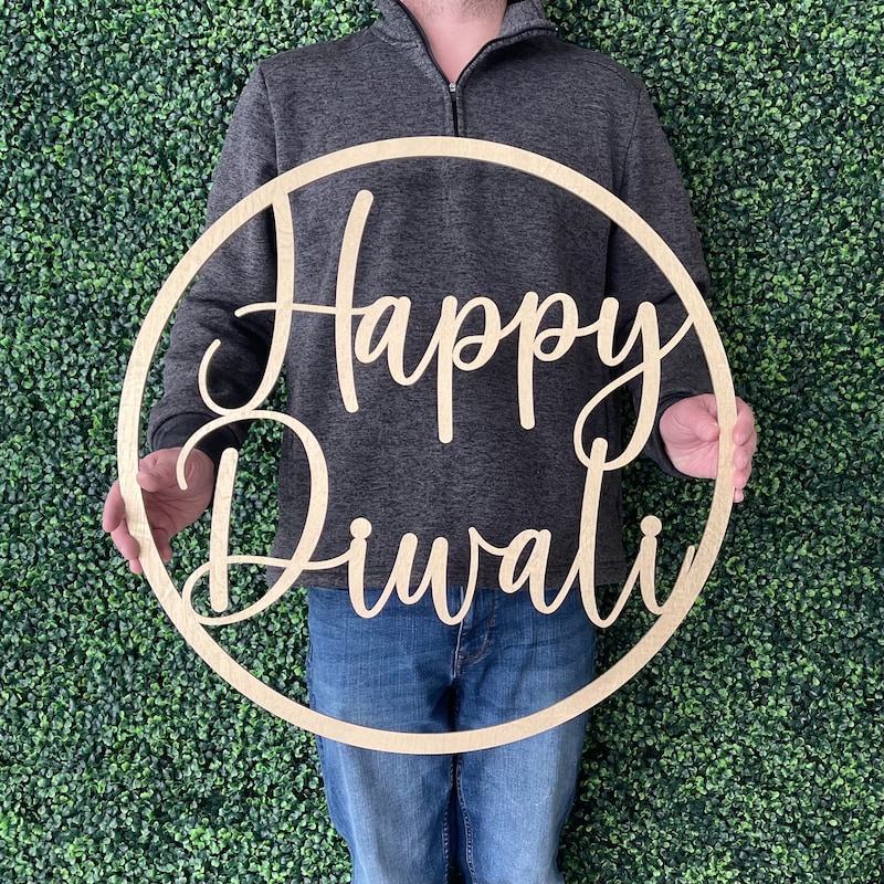 Happy Diwali Sign - Etsy