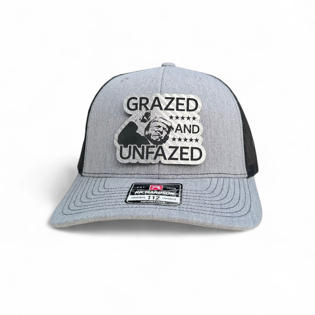 Grazed and Unfazed Trump 2024 Maga Hat - Etsy