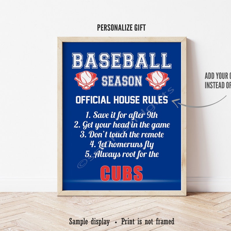Cubs Poster - Etsy