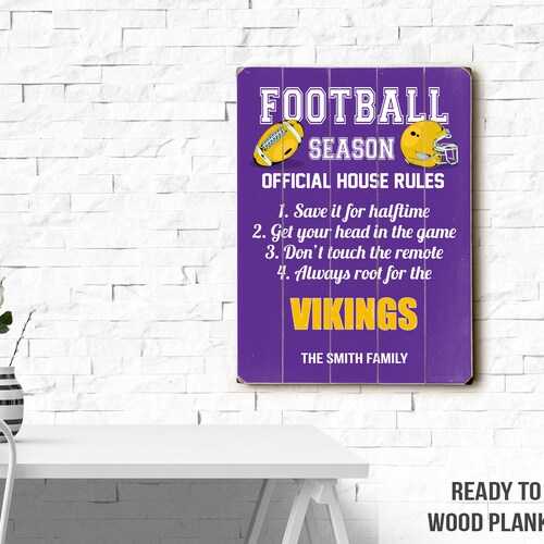 Minnesota Vikings Skol Sign - Etsy