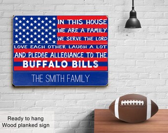 Buffalo Bills Name Sign - Etsy