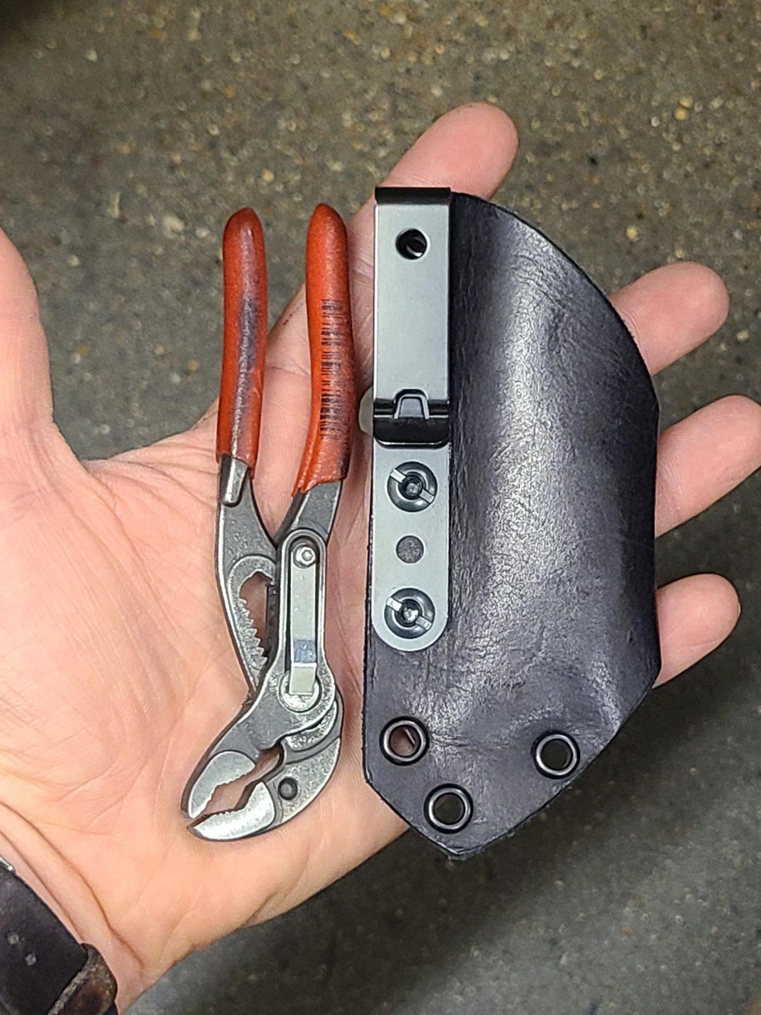 Knipex Leather Sheath Pocket or Belt Orginizer for Knipex 5 Plyers or ...