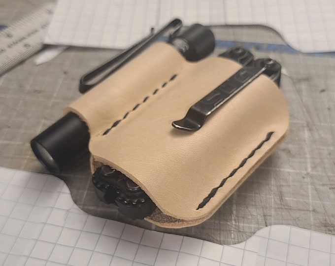 Custom Leather Sheath With Belt Loop for SOG Powerpint and AAA ...