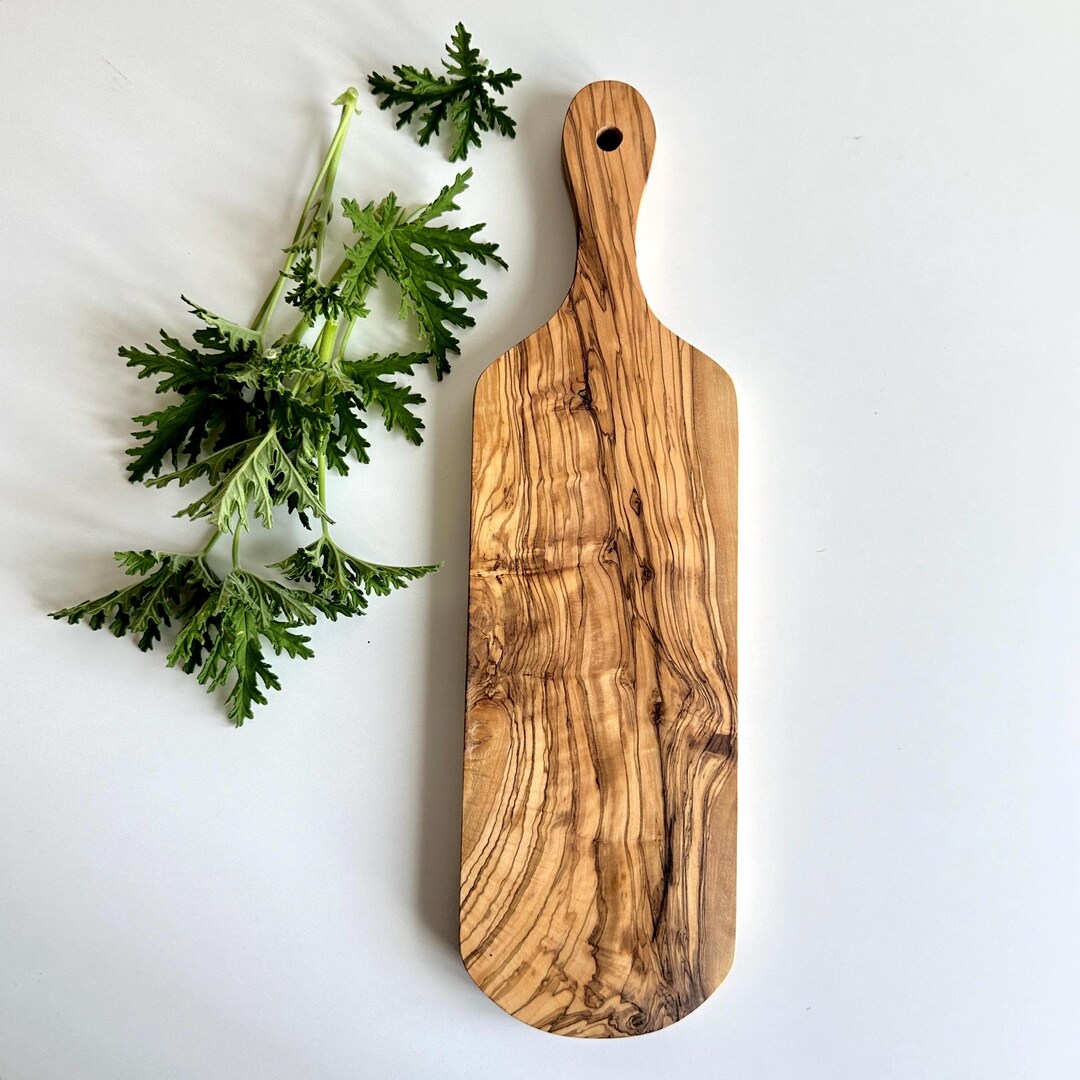 Olive Wood Cheese Board, Mini Olive Wood Serving Board - Etsy