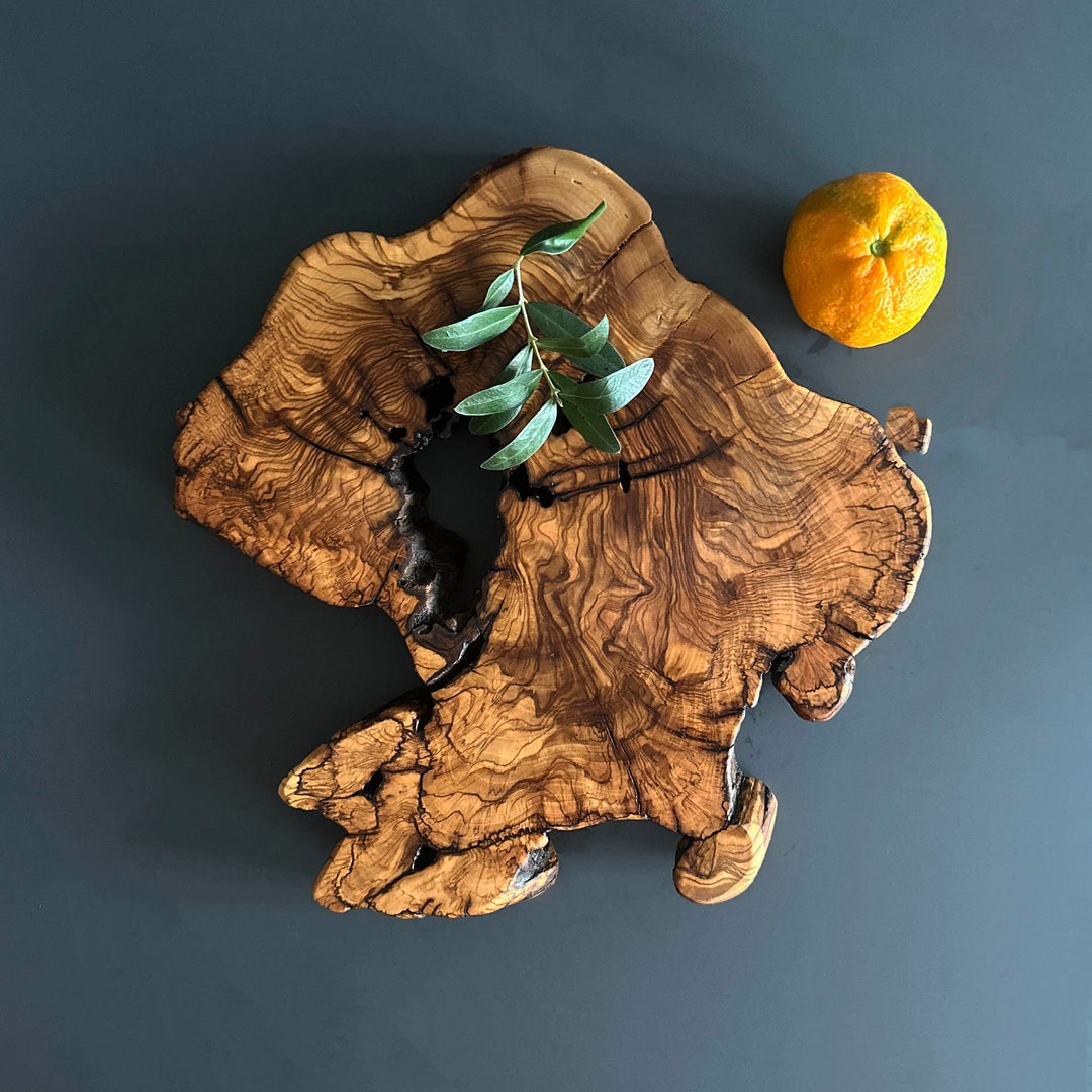 Rustic Olive Wood Board, Olive Wood Plank - Etsy