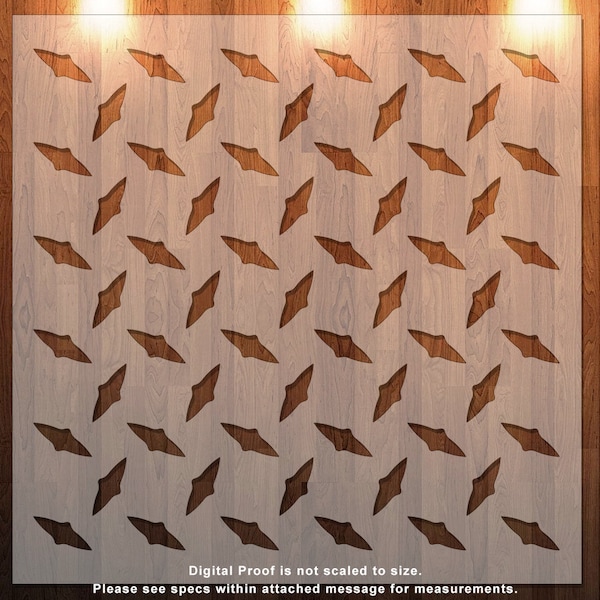 Diamond Cake Stencil - Etsy