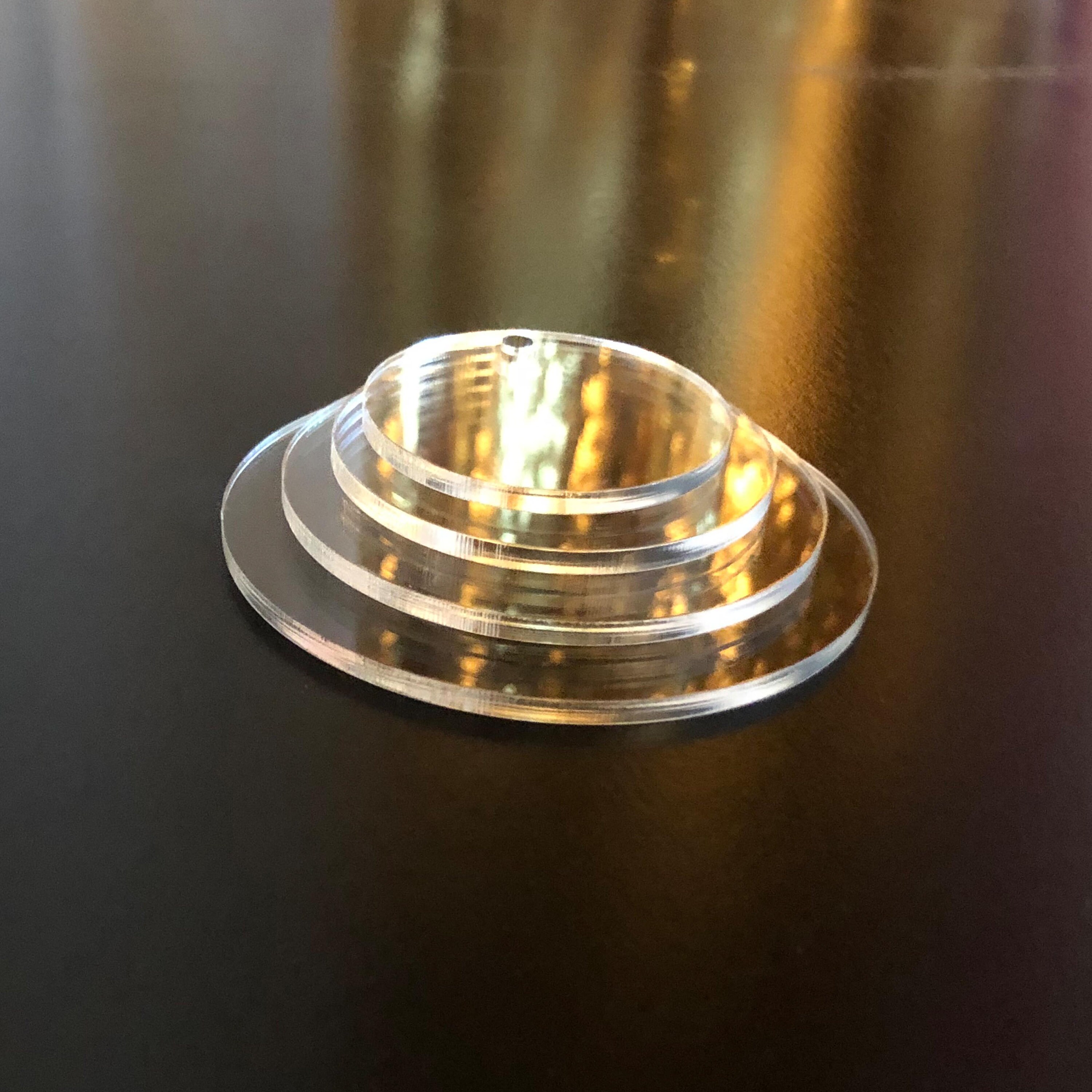 25 Acrylic Circles Plexiglass Circles Acrylic Discs Plastic | Etsy