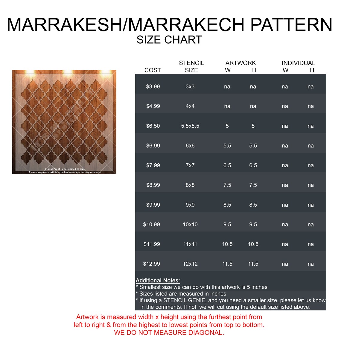 Marrakesh Stencil, Marrakech Stencil, Pattern Stencil, Repeat Pattern ...