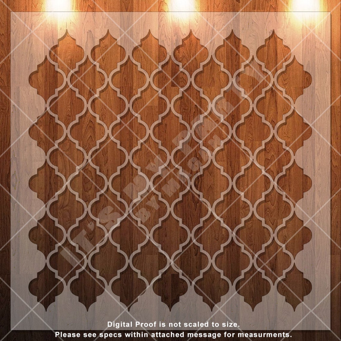 Marrakesh Stencil, Marrakech Stencil, Pattern Stencil, Repeat Pattern ...