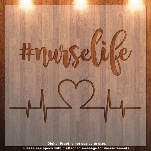 Nurse Stencil - Etsy