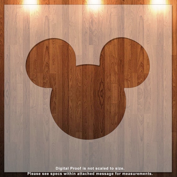 Mouse Stencil Durable Reusable - Etsy