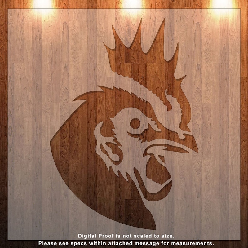 Chicken Stencil - Etsy