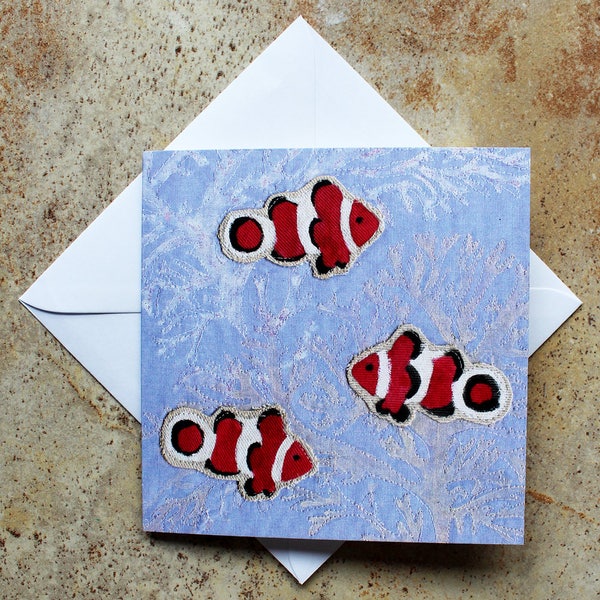 Clownfish Birthday Card - Etsy