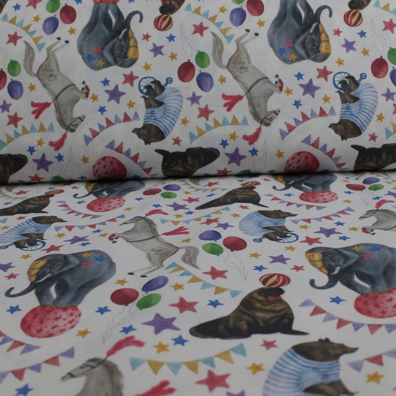 Circus Fabric - Etsy