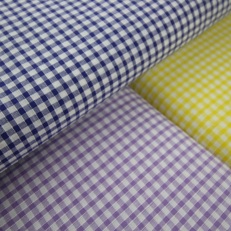Gingham Fabric - Etsy