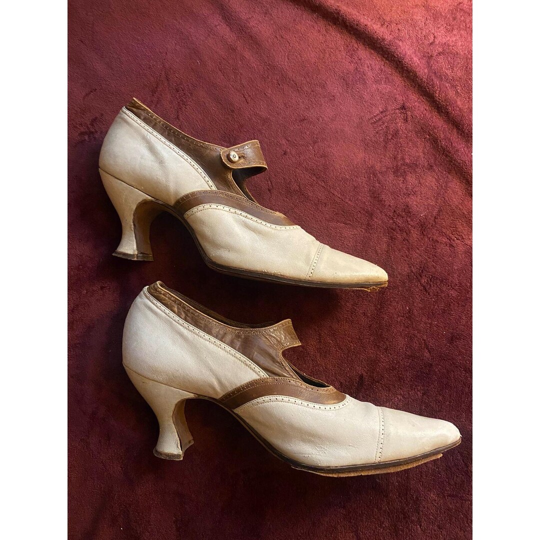 Antique Early 1900s Shoes - Victorian/edwardian - Etsy