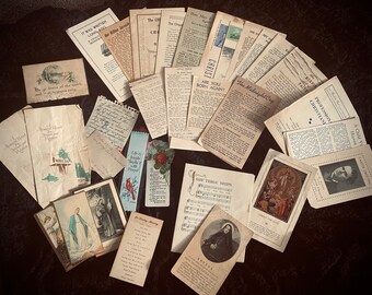 Funeral Ephemera | Etsy