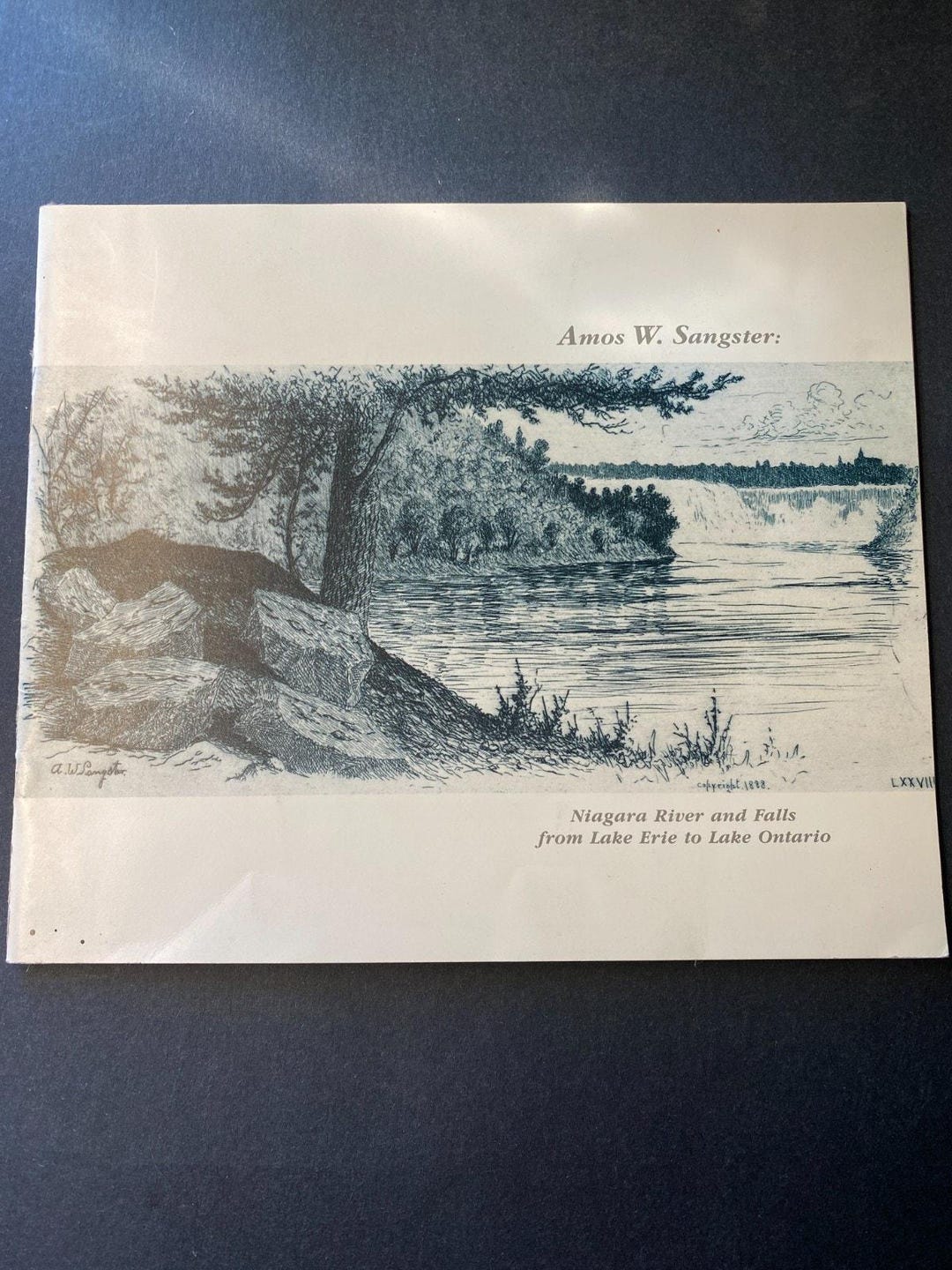 1986 - Niagara River and Falls From Lake Erie Lake Ontario - Sangster ...