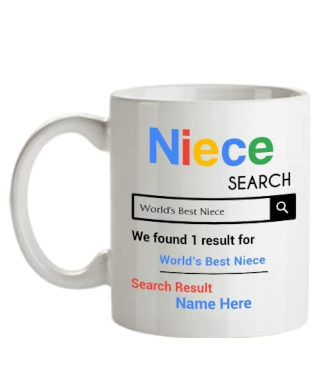 Personalized Niece Mug Personalized Niece Gifts Customized With Your ...