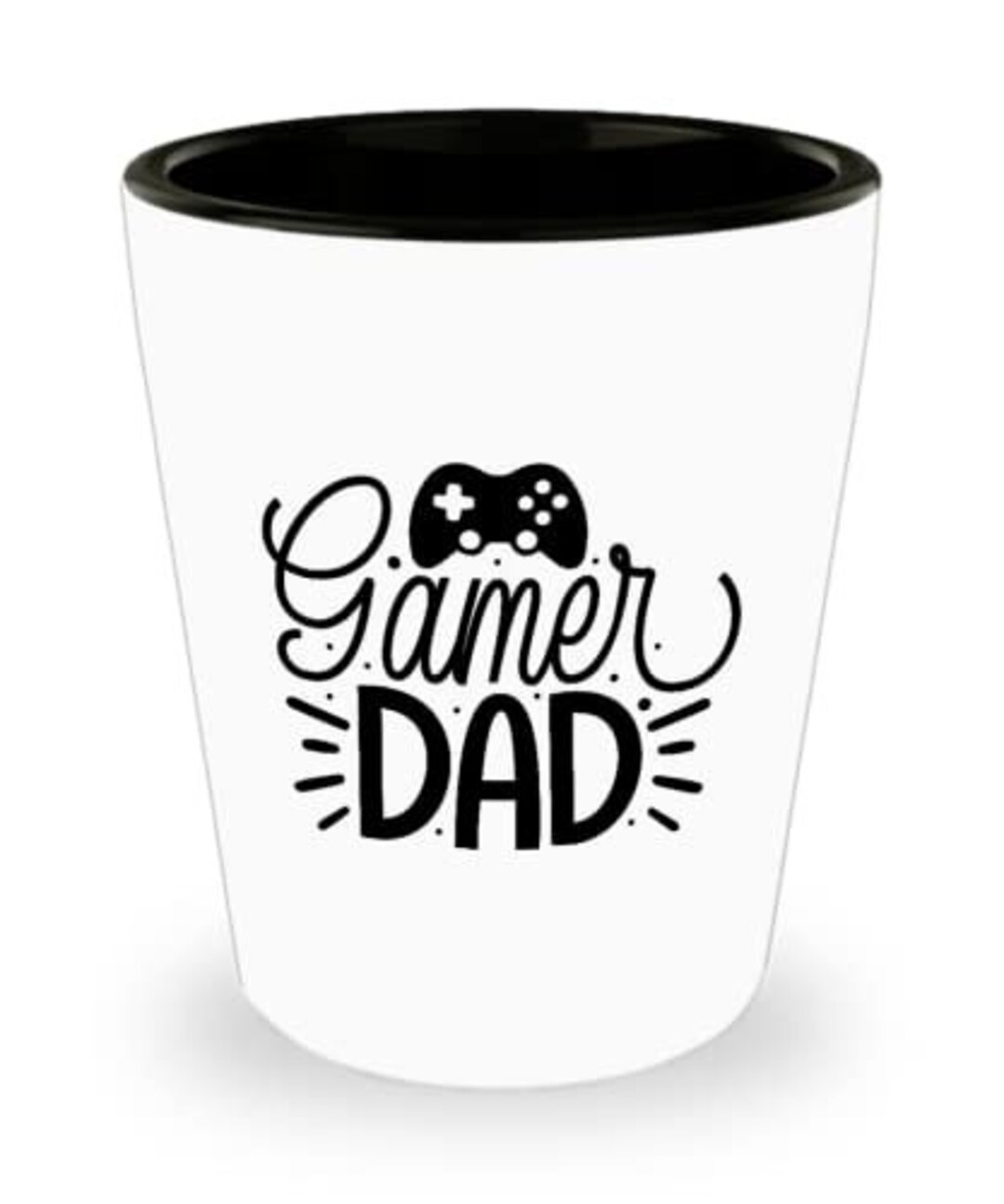 Gamer Dad Shot Glass, Gamer Dad Gifts, Gift for Gamer Dad, Gamer Dad ...