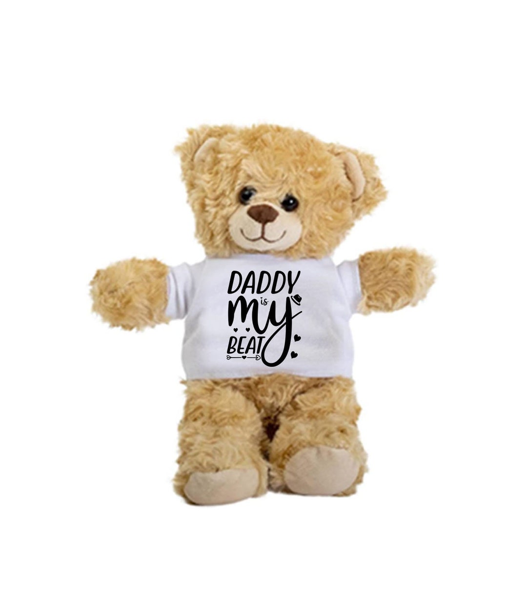 Daddy is My Beat Teddy Bear, Dad Gift Idea, Gift for Dad Gift Stuffed ...