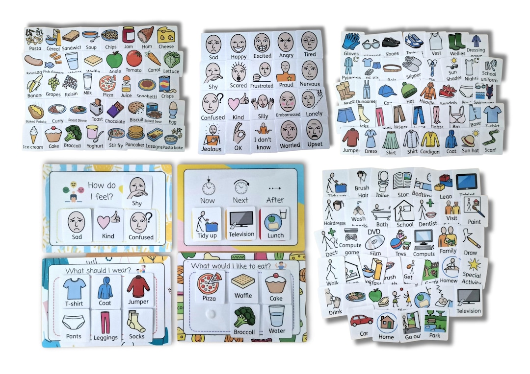 Deluxe Pack of Communication Visuals - Autism, SEN - Etsy UK
