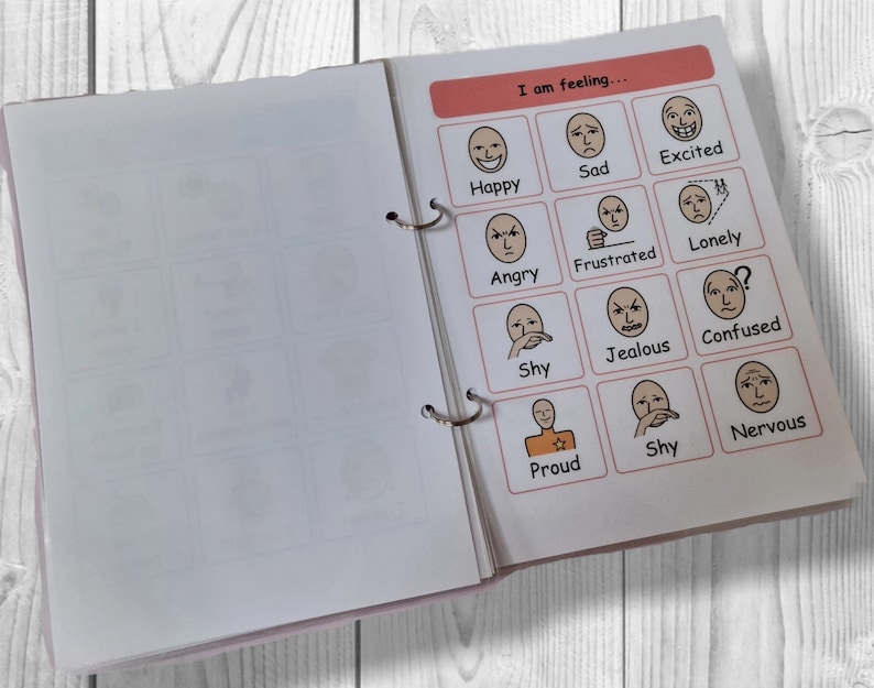 My Communication Book Visual Communication Autism SEN Now - Etsy UK