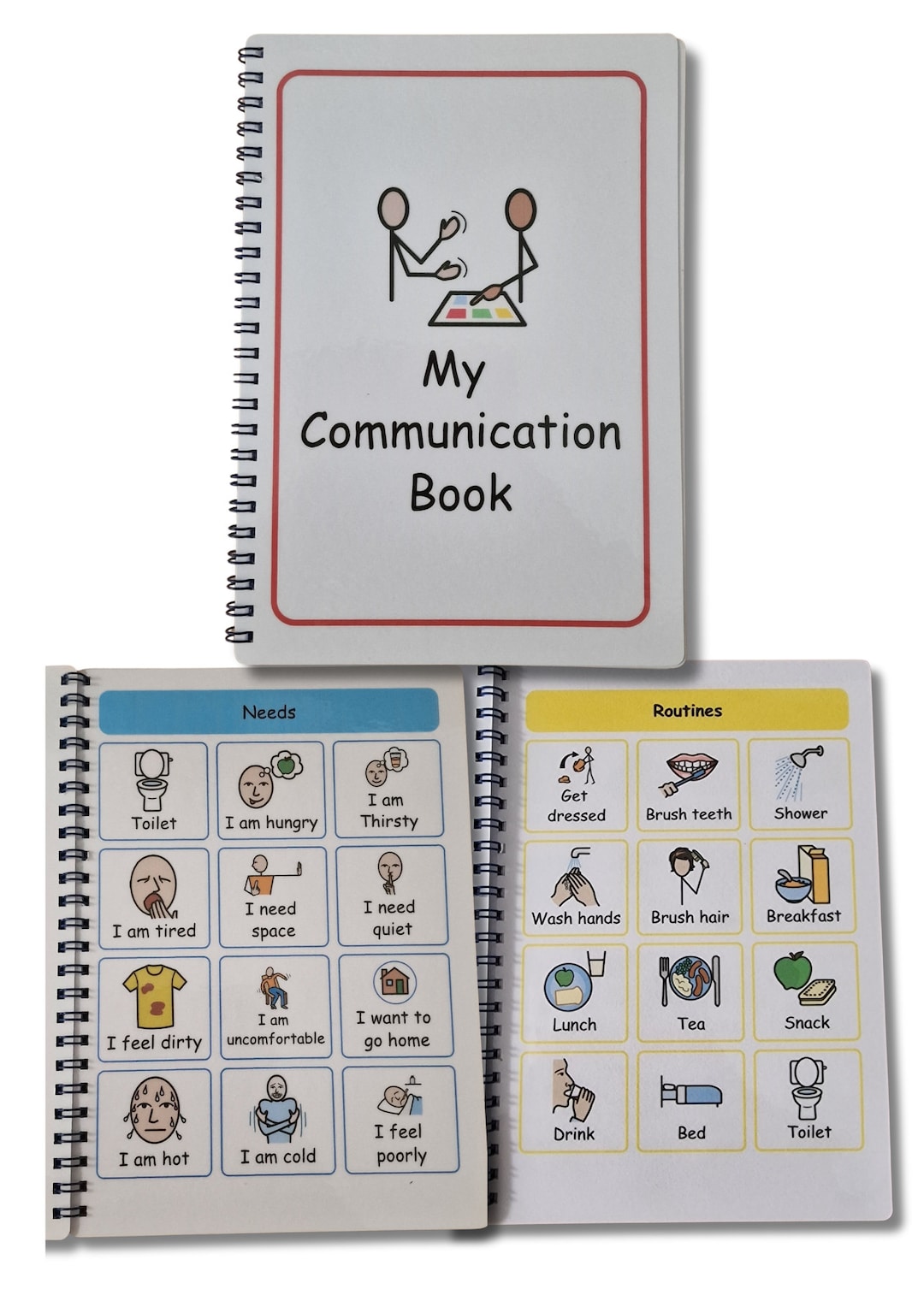 My Communication Book - Visual Communication, Autism SEN, Now and Next ...